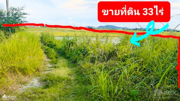 Land for sale, 33 rai, 228 square wa, in front of the bypass road, Bang ...