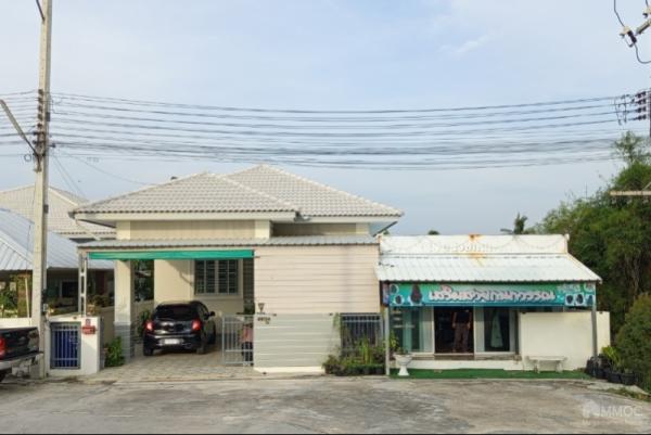 Single house for sale in Nattariya Village, 61 sq m, with shop, Mueang Phetchaburi District